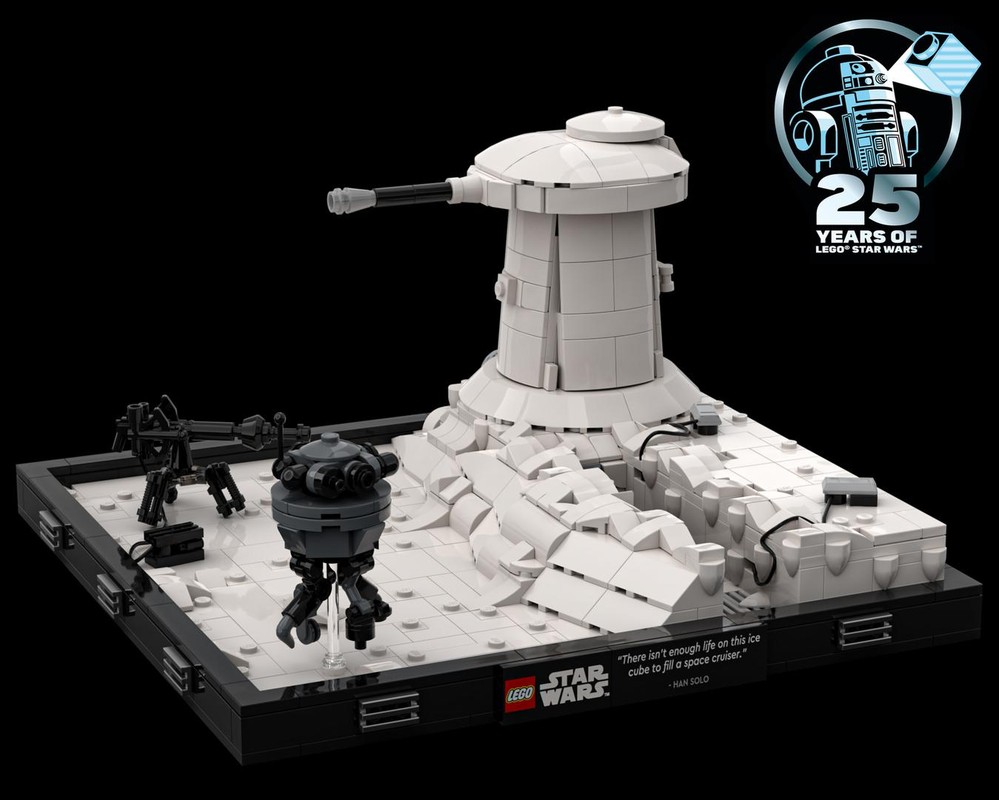 LEGO MOC Battle of Hoth Diorama by Tubi_Rock_V | Rebrickable - Build ...