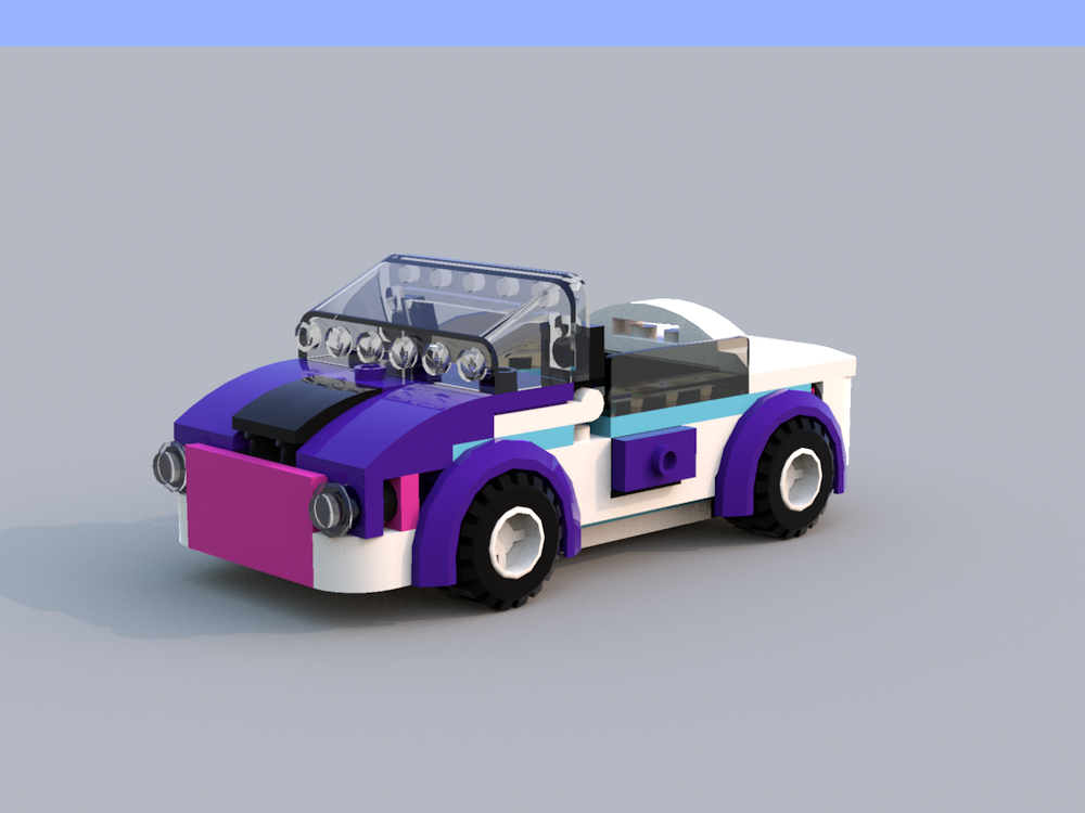 LEGO MOC 41301 sports car by Abokado | Rebrickable - Build with LEGO