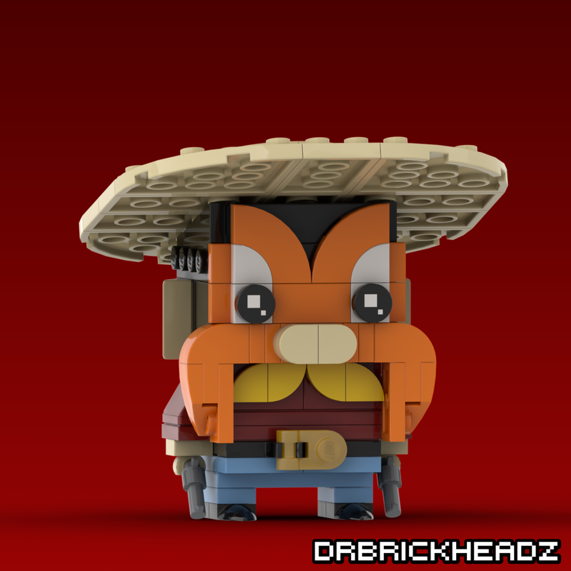 LEGO MOC Yosemite Sam (Looney Tunes) Brickheadz by DrBrickheadz ...