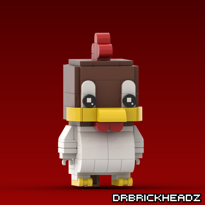 LEGO MOC Foghorn Leghorn (Looney Tunes) Brickheadz by DrBrickheadz ...