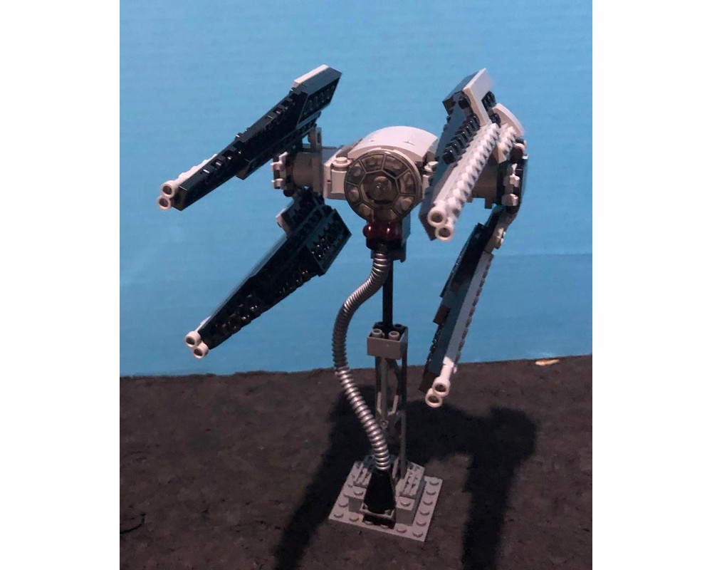 LEGO MOC-18124 Mini Tie Interceptor by Hrodas (Star Wars > Mini 2018 ...