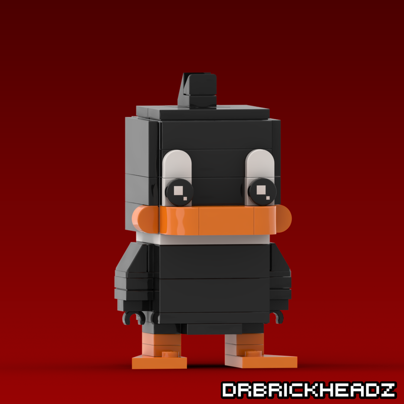 LEGO MOC Daffy Duck (Looney Tunes) Brickheadz by DrBrickheadz ...