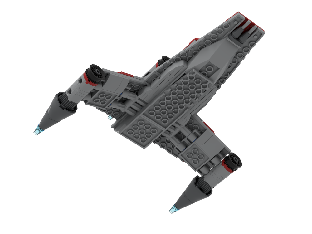 LEGO MOC R60 T-wing interceptor by Hedu88 | Rebrickable - Build with LEGO