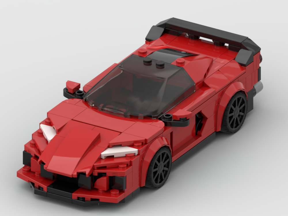 LEGO MOC Chevrolet Corvette C8 by Bubak153 | Rebrickable - Build with LEGO