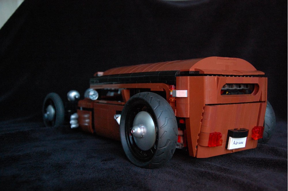 LEGO MOC Hot Rod Ford A 1:8 RC by Adriaan2018 | Rebrickable - Build ...