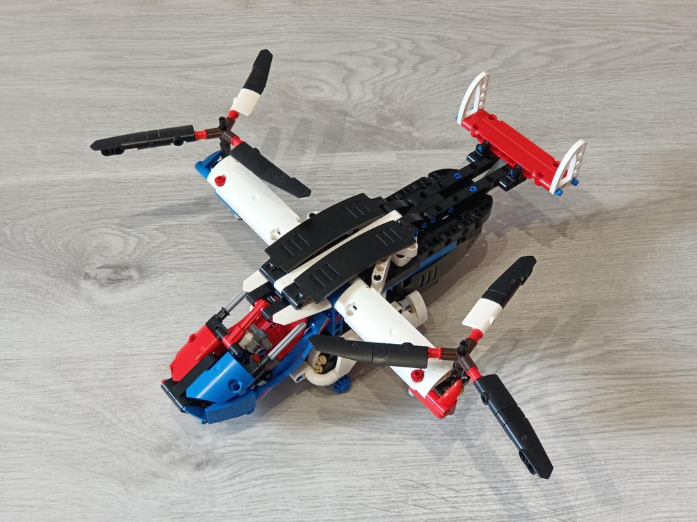 LEGO MOC 42153 model B - Mini Osprey by XaeroZKota | Rebrickable ...