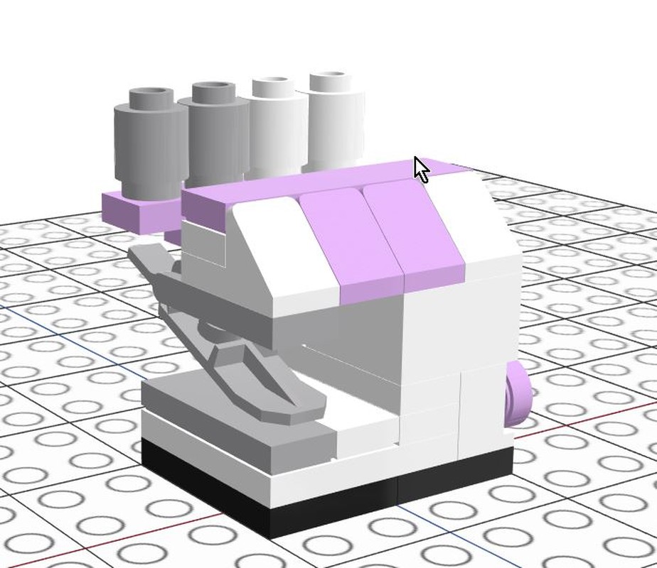 LEGO MOC Overlock sewing Machine by HangmansJoke | Rebrickable - Build ...