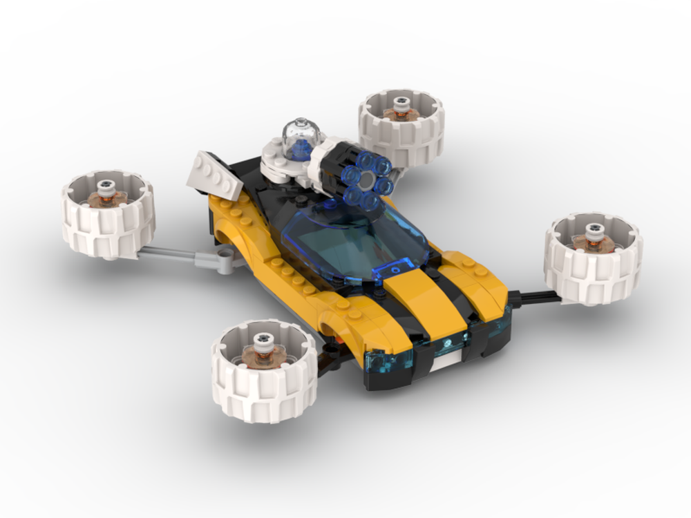 LEGO MOC Mr Oz's Space Drone by alfieee | Rebrickable - Build with LEGO