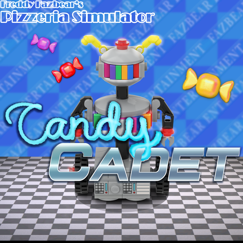 LEGO MOC Candy Cadet - Pizzeria Simulator by FrostyCubed | Rebrickable - Build with LEGO