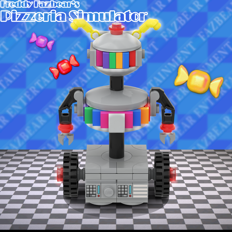 LEGO MOC Candy Cadet - Pizzeria Simulator by FrostyCubed | Rebrickable ...