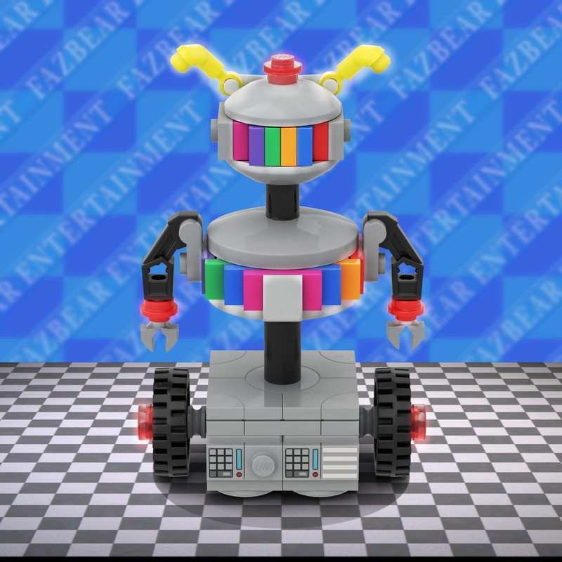 LEGO MOC Candy Cadet - Pizzeria Simulator by FrostyCubed | Rebrickable ...