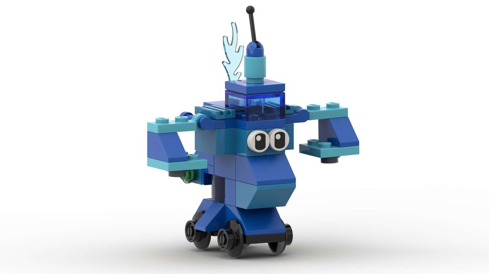 LEGO MOC Blue Droid Zero - BD Zero by sercanayvazoglu | Rebrickable ...