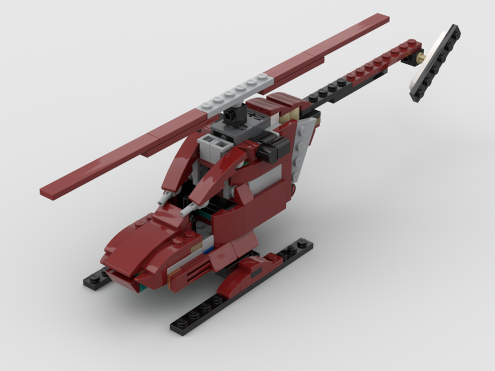 LEGO MOC-181290 76903 Helicopter 2 by JDPMOCS | Rebrickable - Build ...