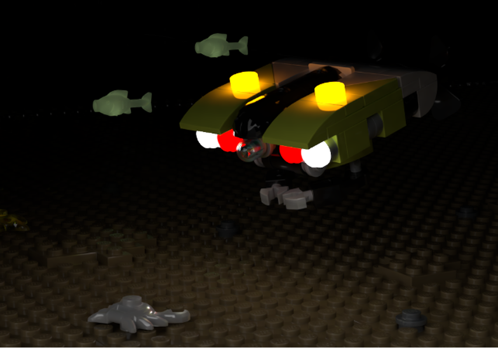 Lego Moc Rov Robotic Submarine By Orchardbuilds Rebrickable Build