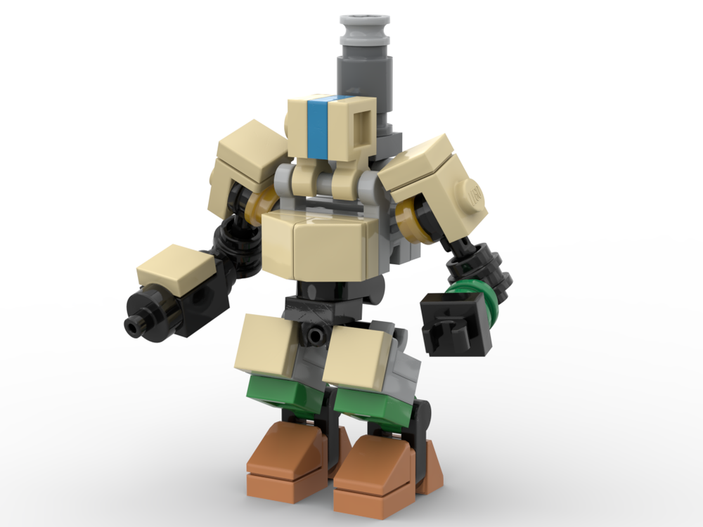 LEGO MOC Bastion | Overwatch MOC by vibbuilding | Rebrickable - Build ...