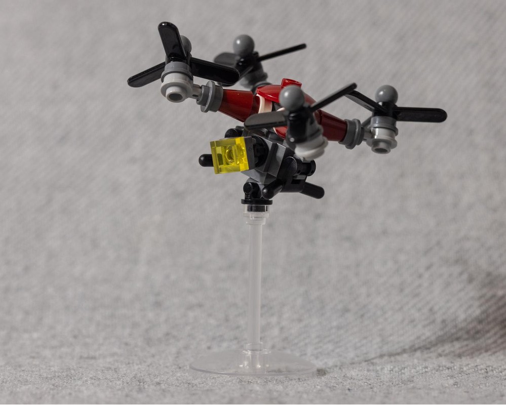 LEGO MOC Robotic Spotter Drone by Rovivruselos | Rebrickable - Build ...