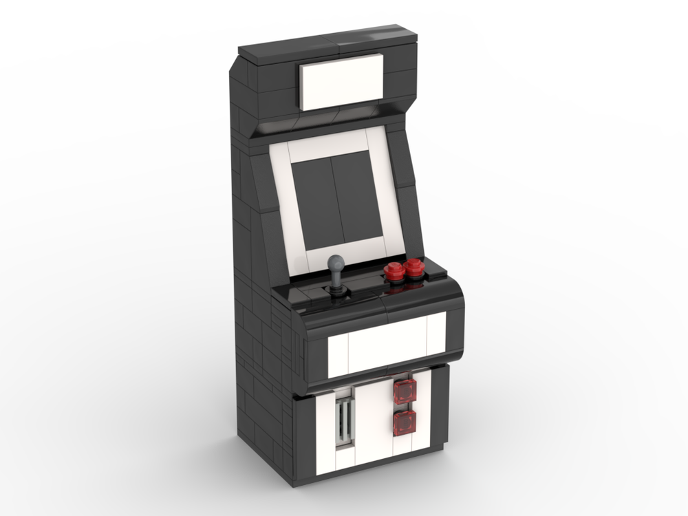 LEGO MOC Arcade Machine by Brick.Splosion | Rebrickable - Build with LEGO