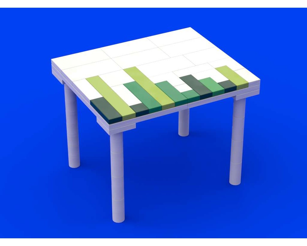 LEGO MOC-18134 Table (Creator > Basic Model 2018) | Rebrickable - Build ...