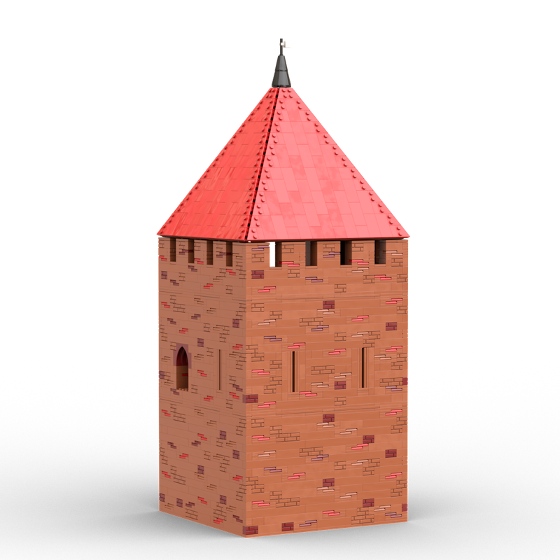 LEGO MOC Teutonic Knights Tower by brickinger_ | Rebrickable - Build ...