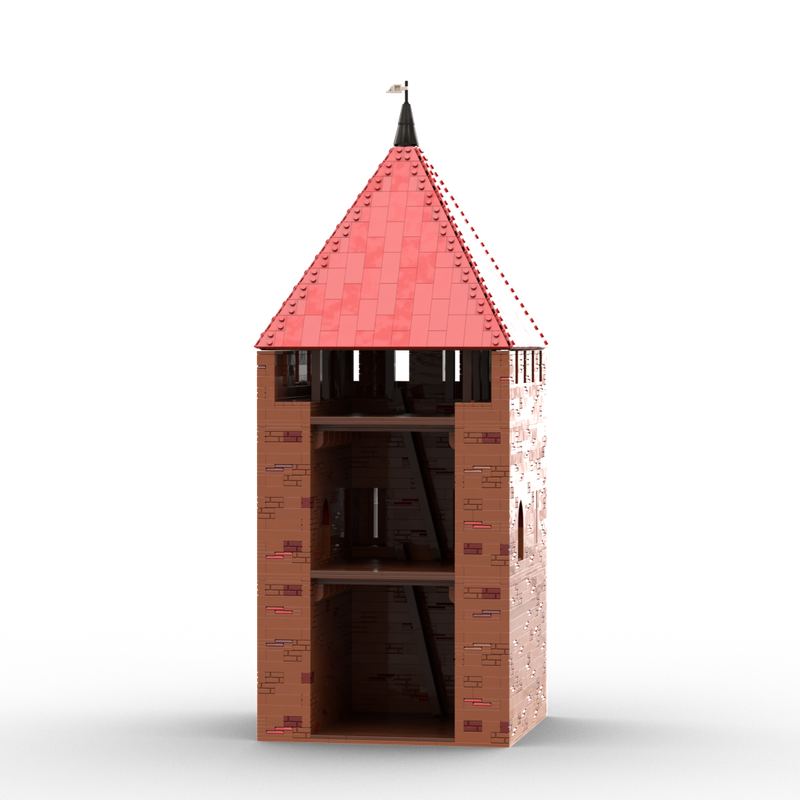 LEGO MOC Teutonic Knights Tower by brickinger_ | Rebrickable - Build ...