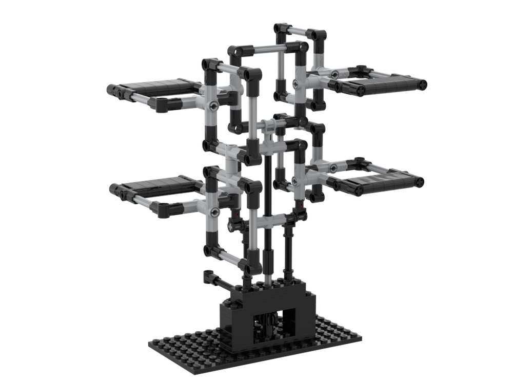 LEGO MOC Kinetic sculpture by jemunoz0 | Rebrickable - Build with LEGO