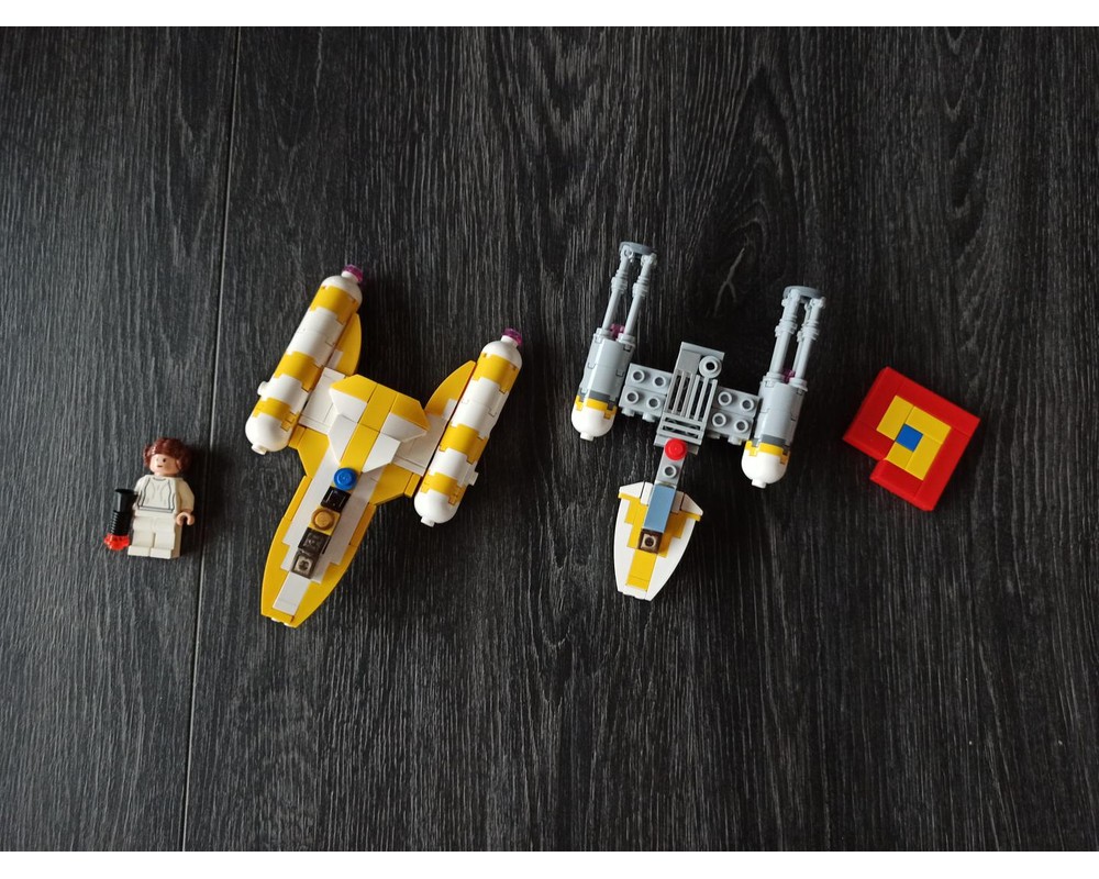 LEGO MOC Microscale Y-wing by NoParadise_Bricks | Rebrickable - Build ...