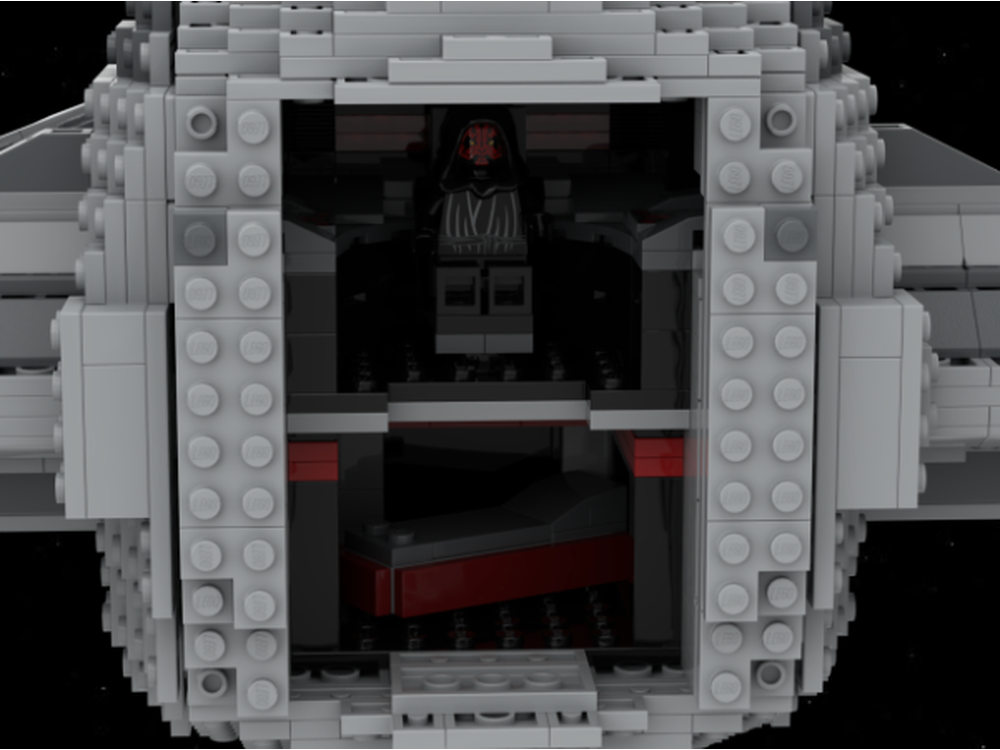 LEGO MOC UCS Sith Infiltrator by raguidel | Rebrickable - Build with LEGO