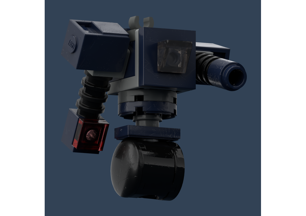 Lego Moc Securitron Robot Fallout Game By Mfan8 Rebrickable