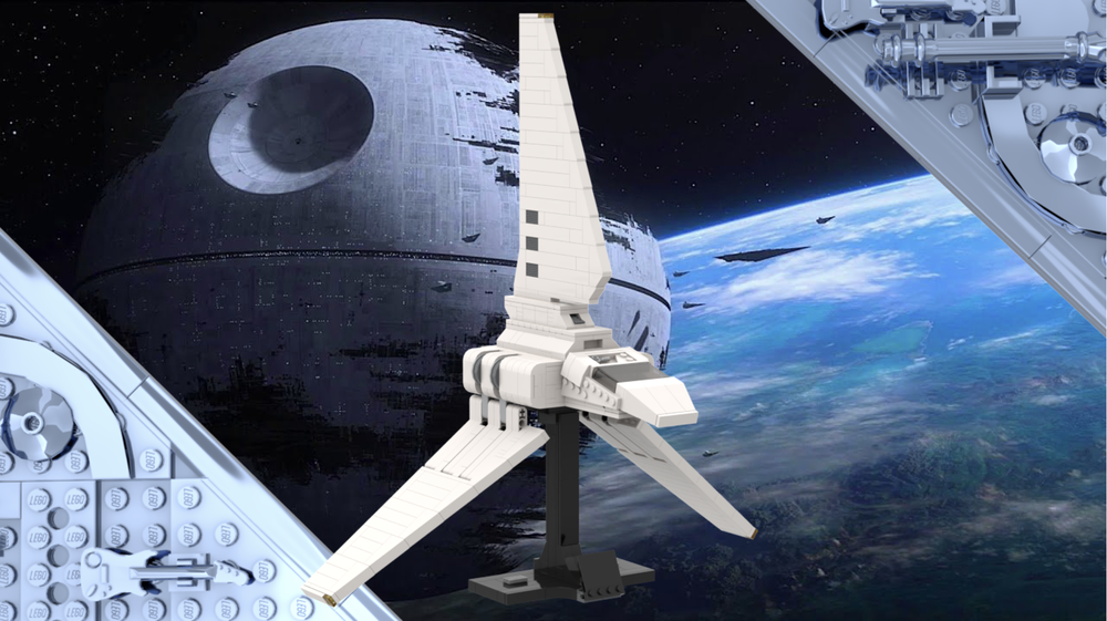 LEGO MOC Midi-Scale Imperial Shuttle Tydirium by raguidel | Rebrickable ...