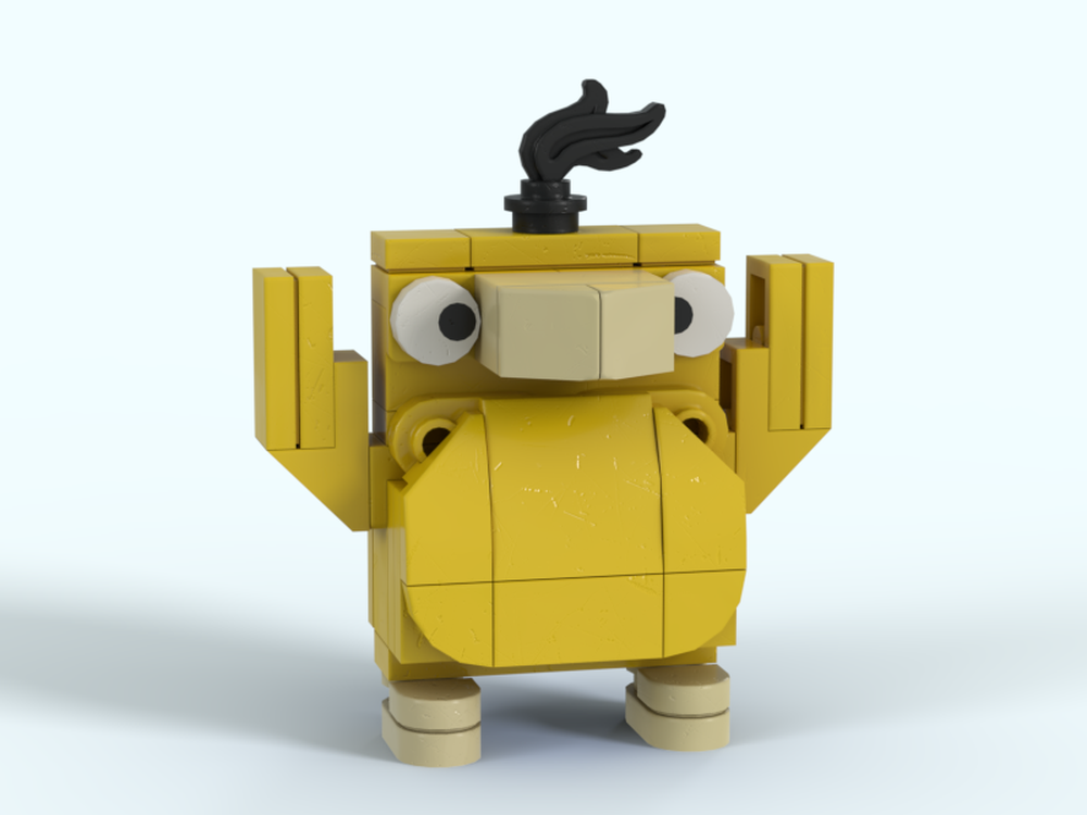 LEGO MOC LEGO Psyduck by trky.JRKy | Rebrickable - Build with LEGO