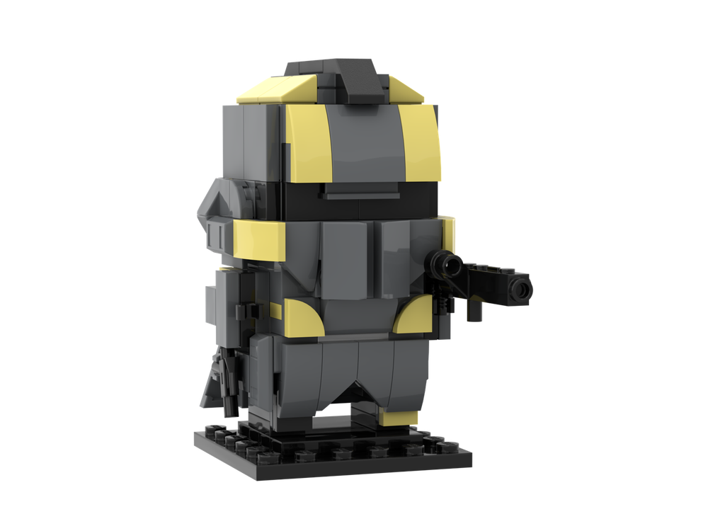 LEGO MOC Helldivers 2 - Helldiver with Hellpod - Brickheadz by togemini ...