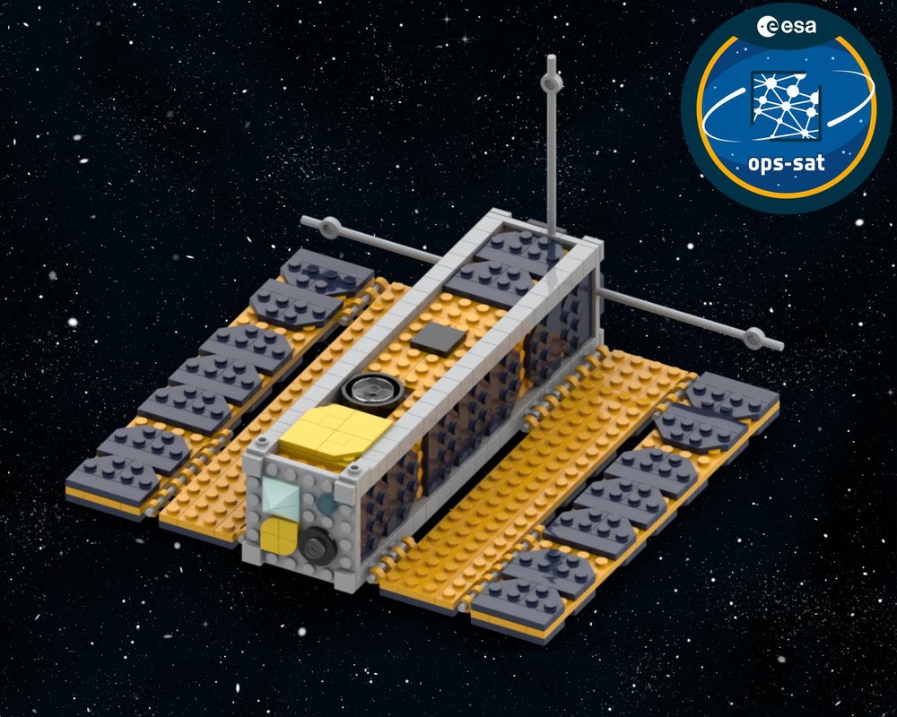 LEGO MOC-181420 OPS-SAT by BrickSat | Rebrickable - Build with LEGO