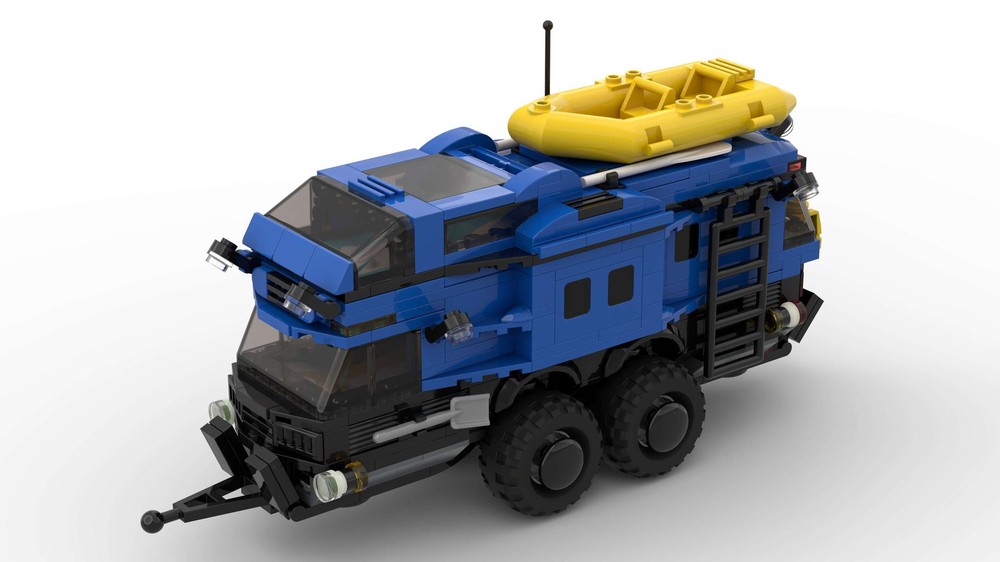 LEGO MOC Offroad adventure trucks trailer 1 by P6tu | Rebrickable ...