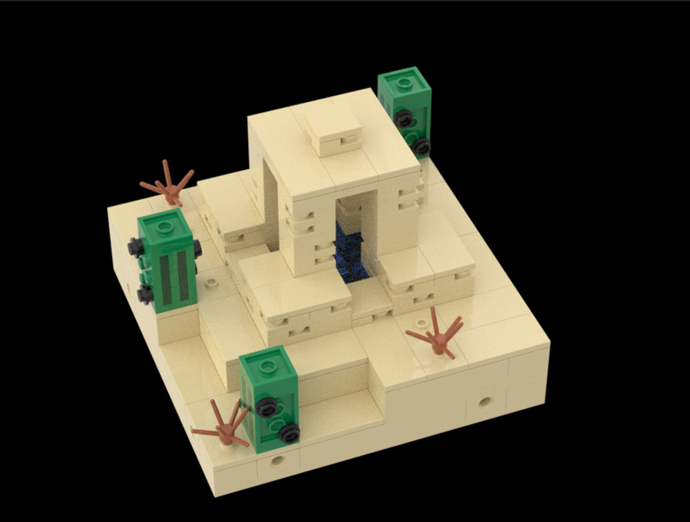LEGO MOC The Desert Well by ConsiderANapkin | Rebrickable - Build with LEGO