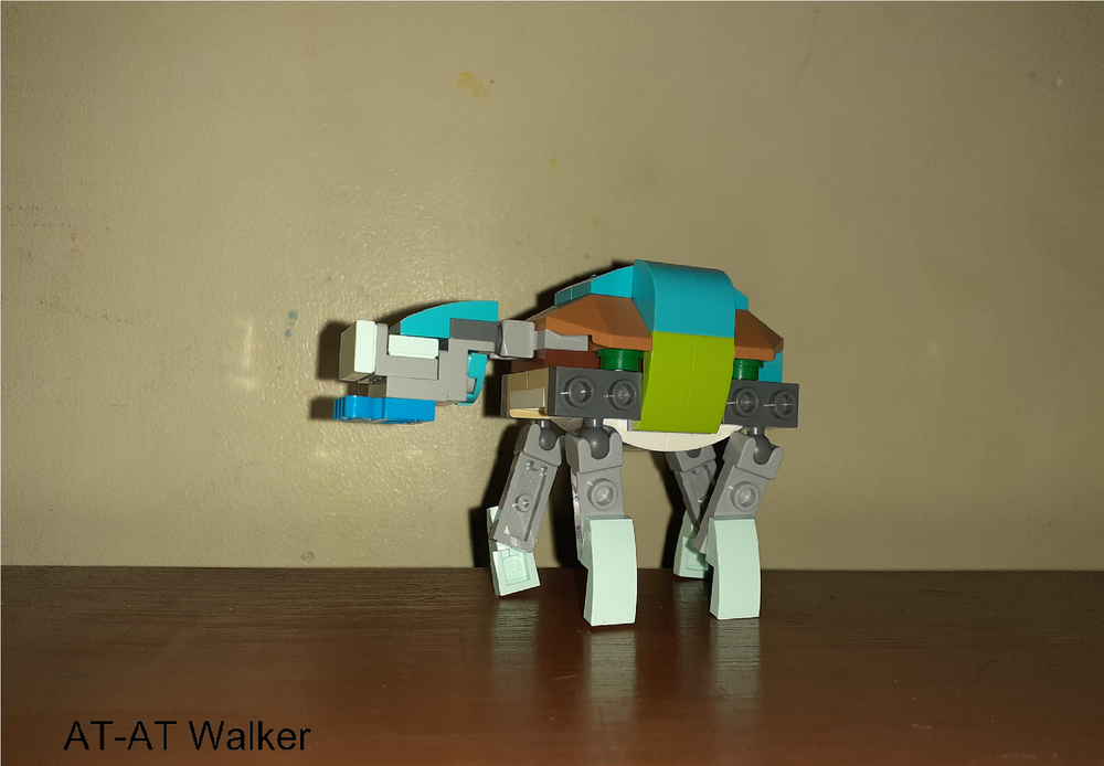 LEGO MOC AT-AT Walker - alt of 31128-1 by ChzHd | Rebrickable - Build ...