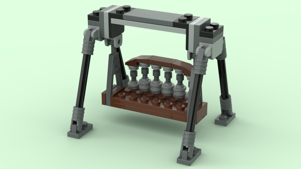 LEGO MOC Garden Swing Chair by zsobricks | Rebrickable - Build with LEGO
