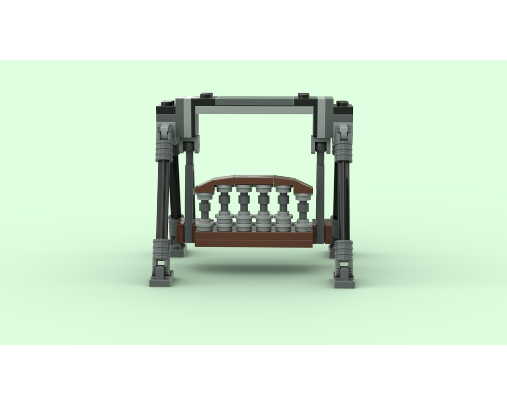 LEGO MOC Garden Swing Chair by zsobricks | Rebrickable - Build with LEGO