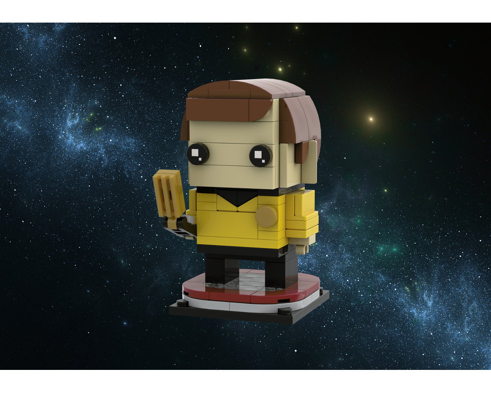LEGO MOC Ensign Pavel Chekov by RetroBrix | Rebrickable - Build with LEGO