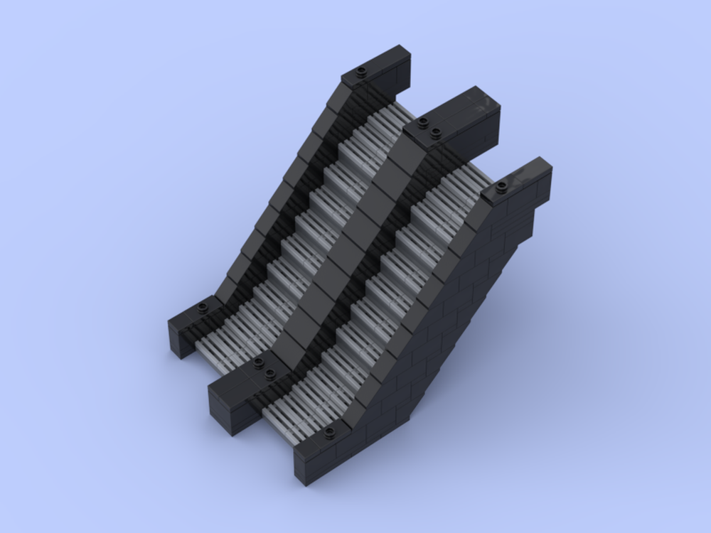 LEGO MOC Escalator - simple Design by InuBrick | Rebrickable - Build ...