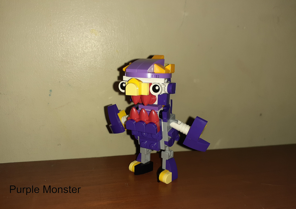 LEGO MOC Purple Monster - alt of 31125-1 by ChzHd | Rebrickable - Build ...