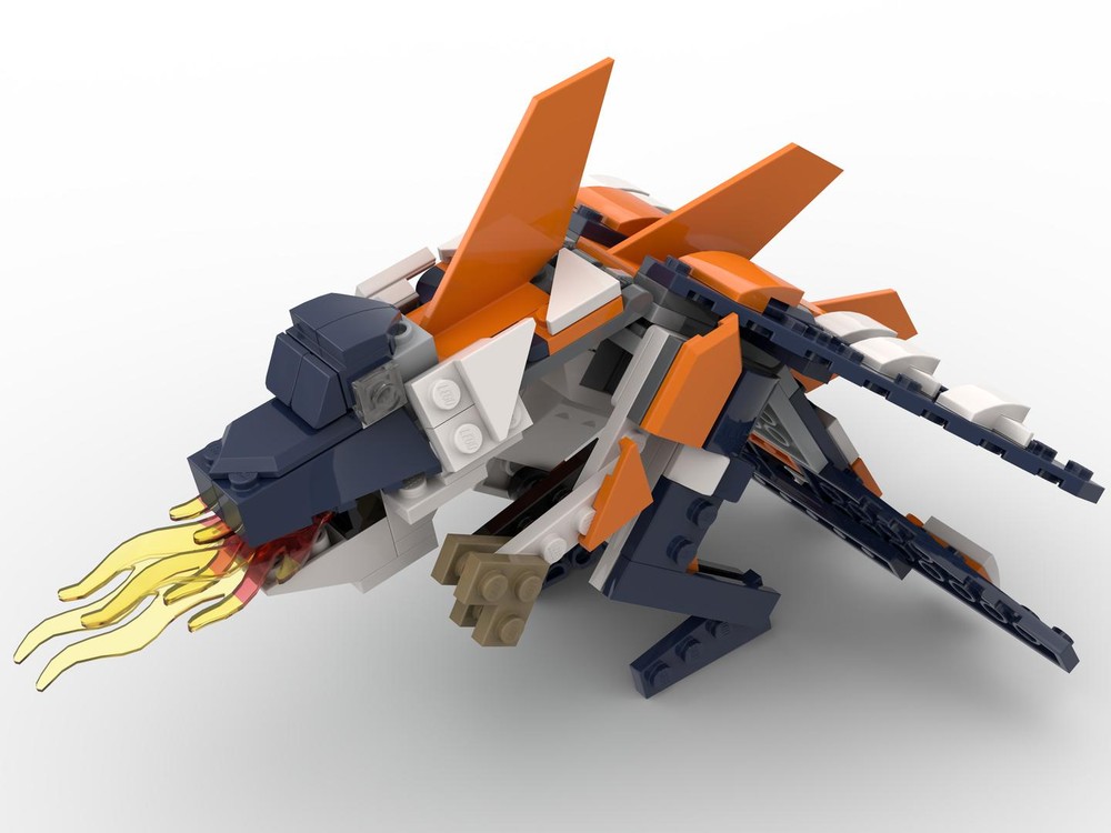 LEGO MOC 31126 Dragon Mech by knokelmaat | Rebrickable - Build with LEGO