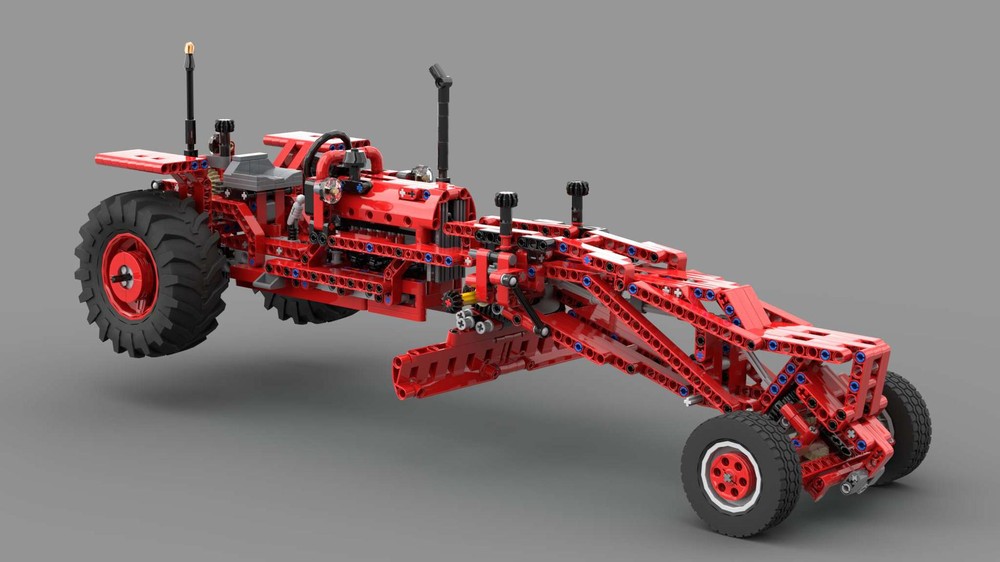 LEGO MOC Road Power Grader - LS by TechnicModlr | Rebrickable - Build ...