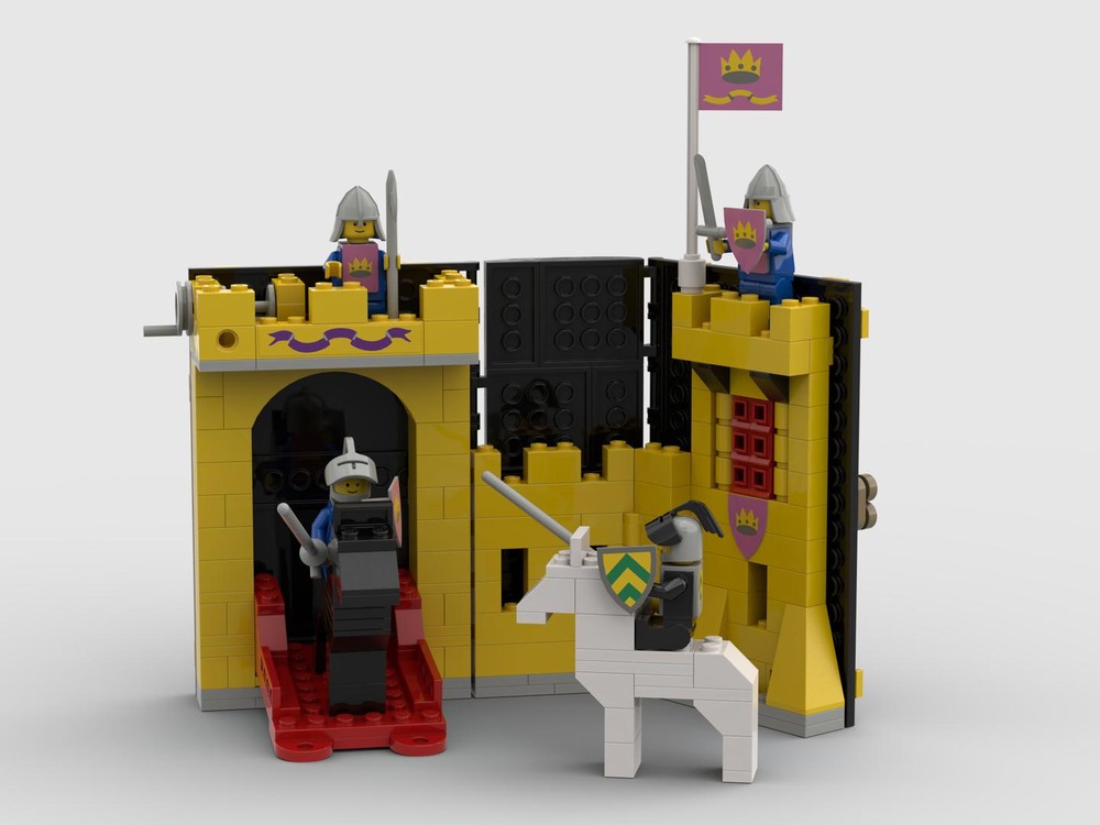 LEGO MOC Medieval Moment — 375 Castle by mdaepp | Rebrickable - Build ...