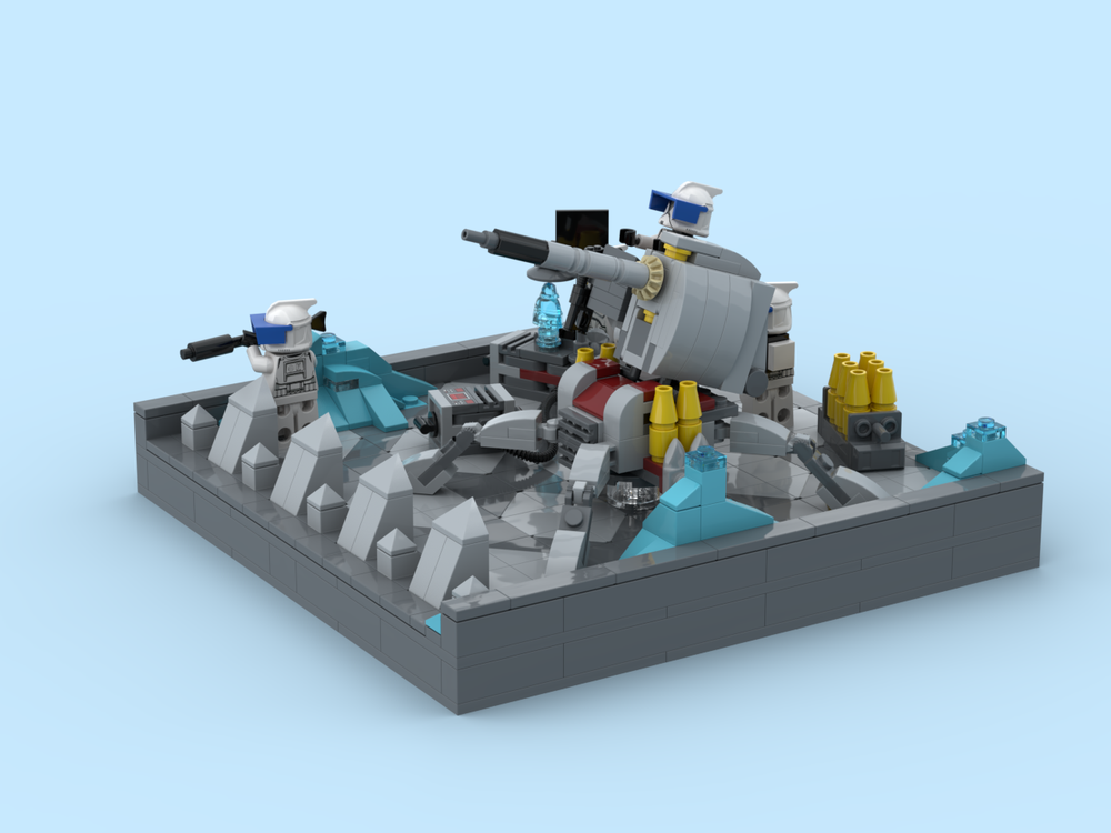 LEGO MOC 501st Battle Pack Diorama by tingdrason | Rebrickable - Build ...