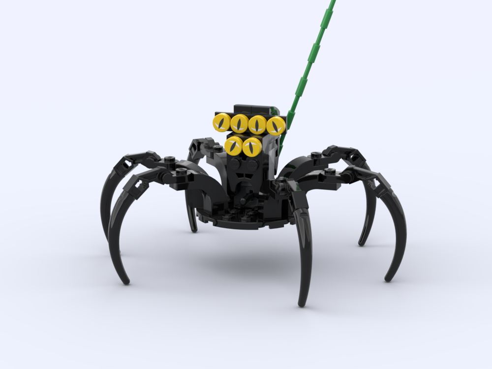 LEGO MOC Cute Spider by EVA001 | Rebrickable - Build with LEGO