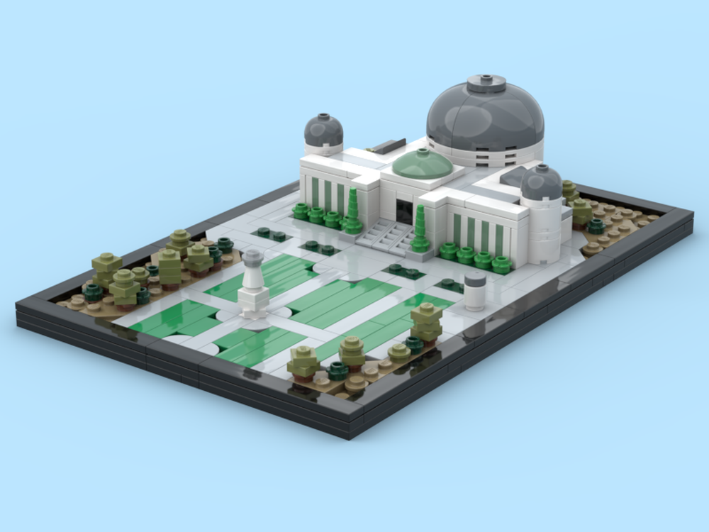 LEGO MOC Griffith Observatory by flavorbricks | Rebrickable - Build ...