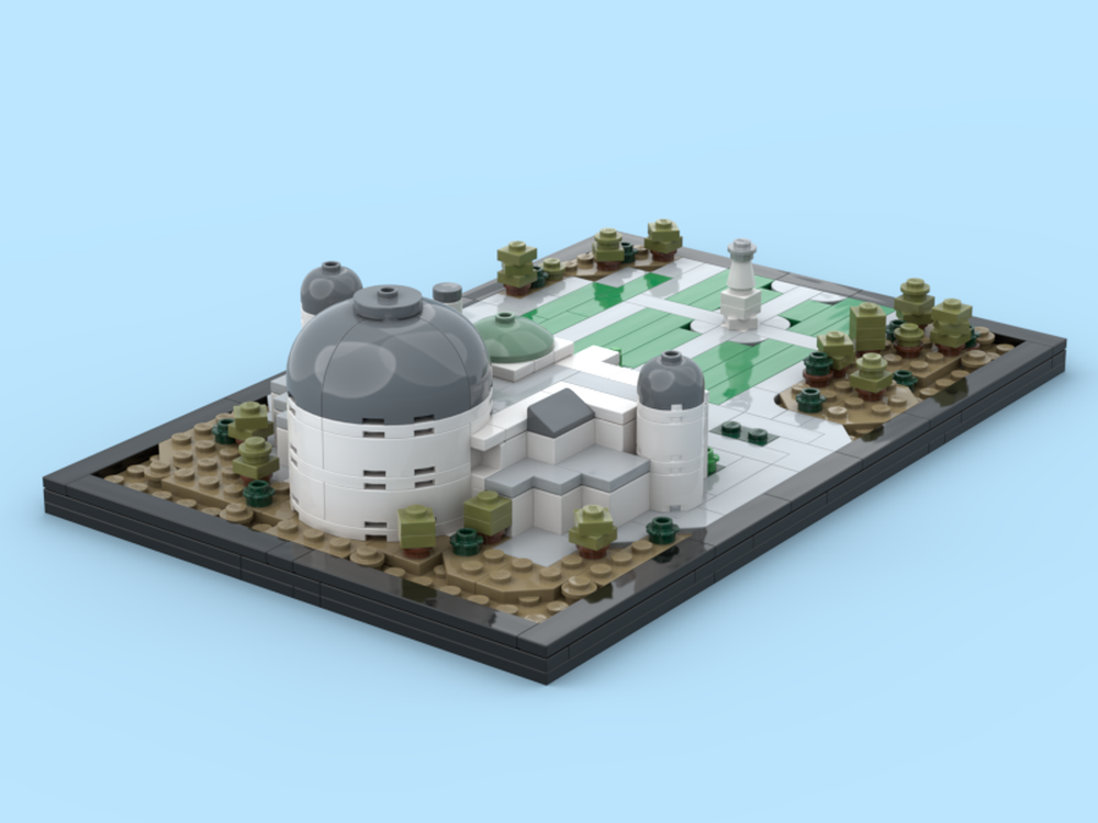 LEGO MOC Griffith Observatory by flavorbricks | Rebrickable - Build ...