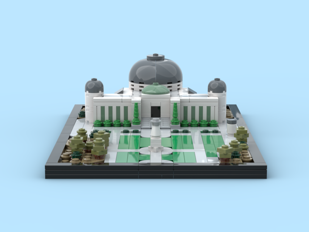 LEGO MOC Griffith Observatory by flavorbricks | Rebrickable - Build ...