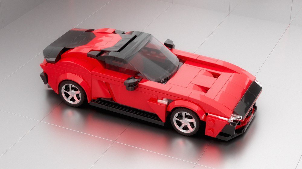 LEGO MOC Ferrari 12 Cilindri - 8 stud wide by lcp_moc | Rebrickable ...
