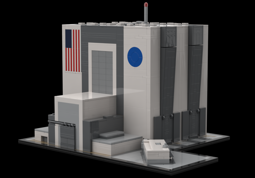 LEGO MOC Vehicle Assembly Building (VAB) by OrchardBuilds | Rebrickable ...